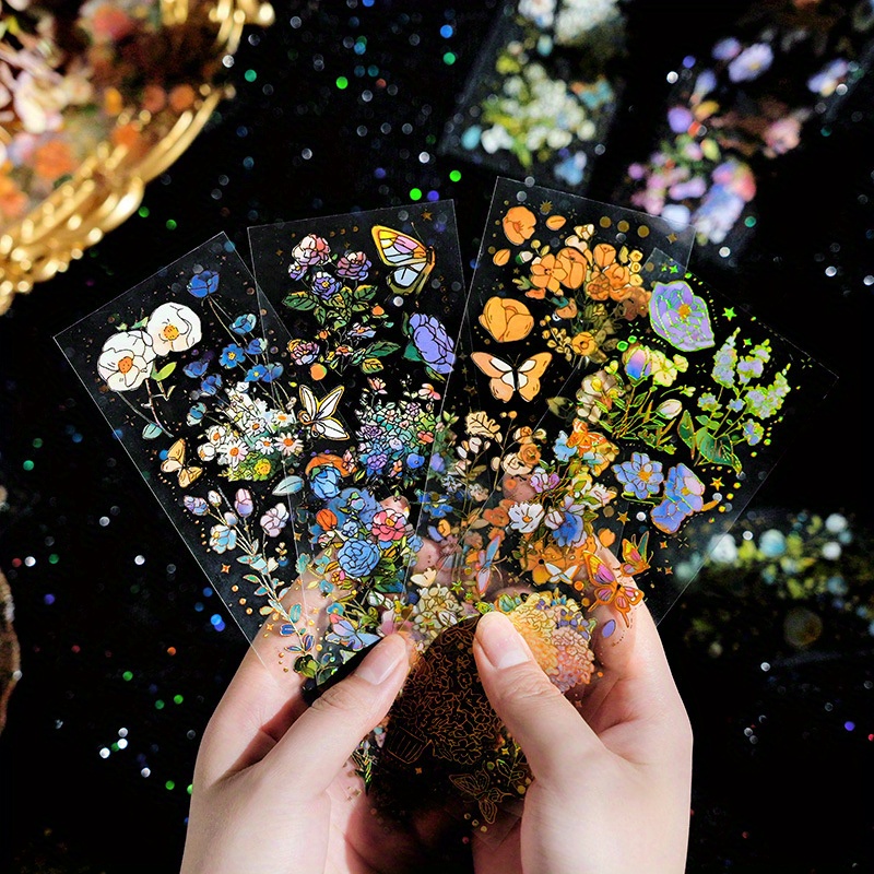 stereoscopic pet sticker flower plant diy - {region_name}