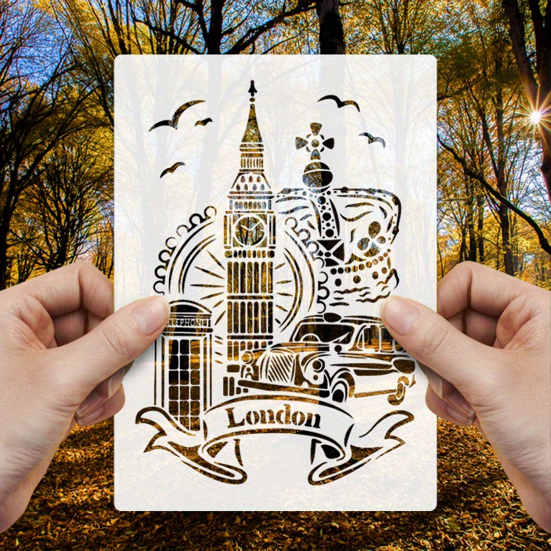 london clock retro vintage car street scenery - Temu Norway