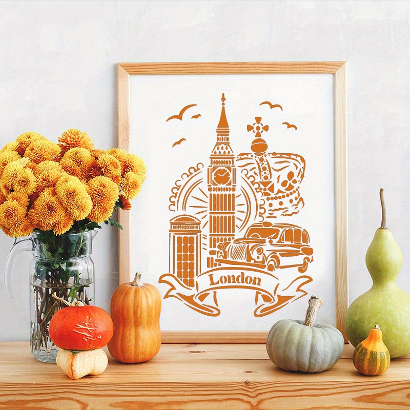 London Clock Retro Vintage Car Street Scenery - Temu Canada