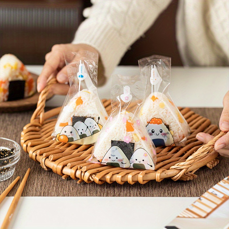 rice ball packaging bag lovely cartoon onigiri - Temu Philippines