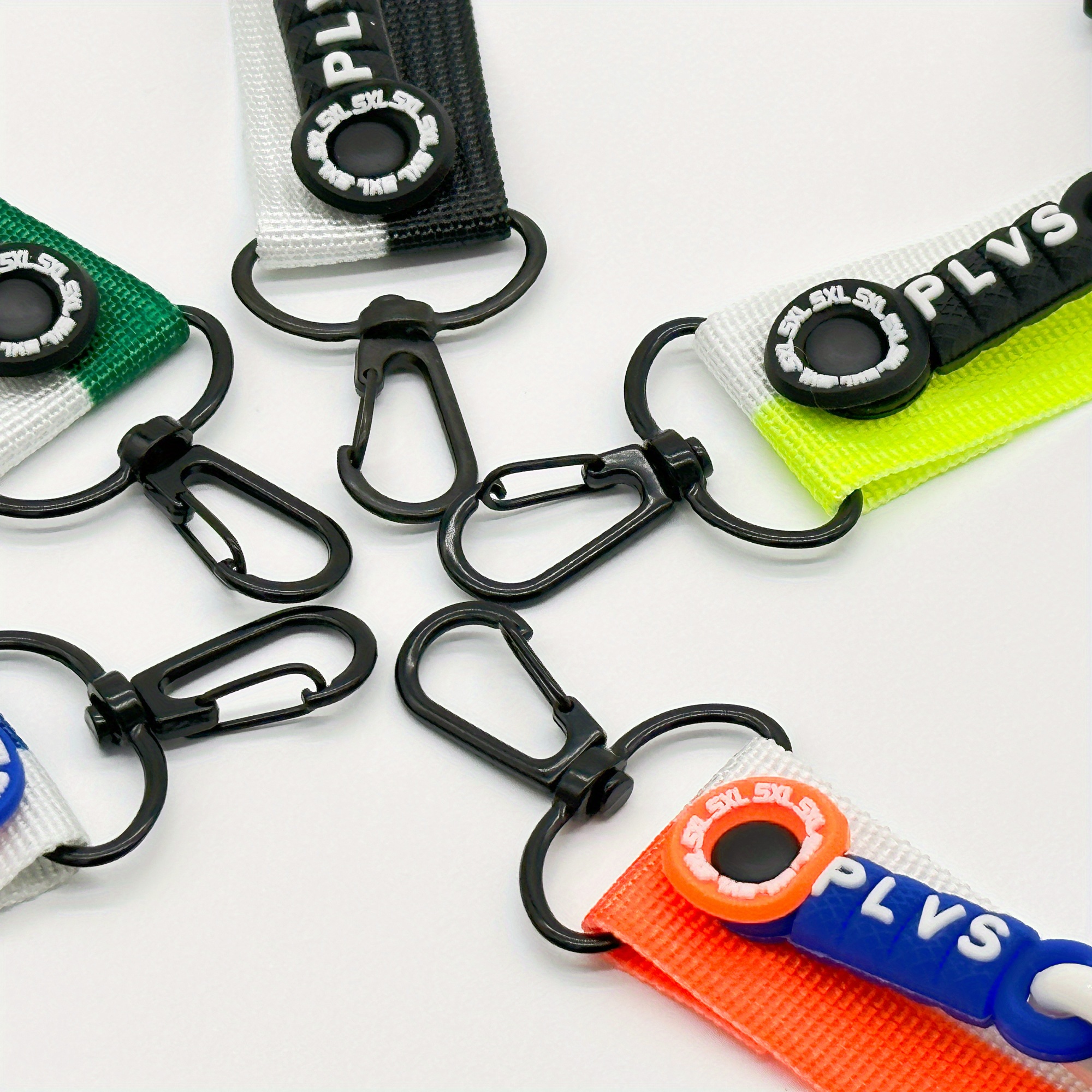 Creative Hip Hop Style Nylon Keychain For Men Metal Lobster Key Ring ...