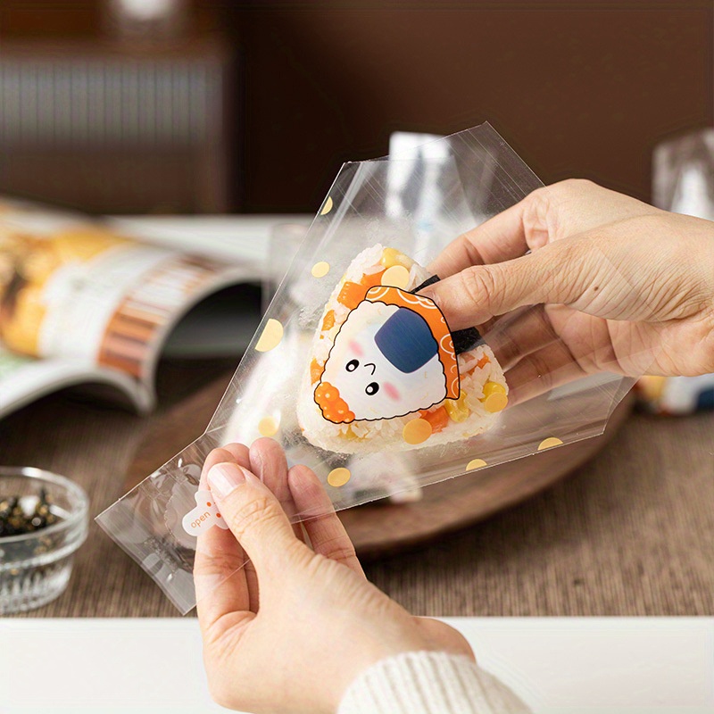 rice ball packaging bag lovely cartoon onigiri - Temu Philippines
