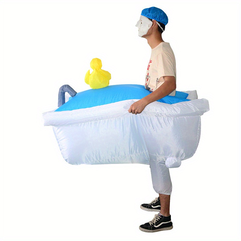 Halloween Inflatable Bathtub Cartoon Doll Costume - Temu Australia