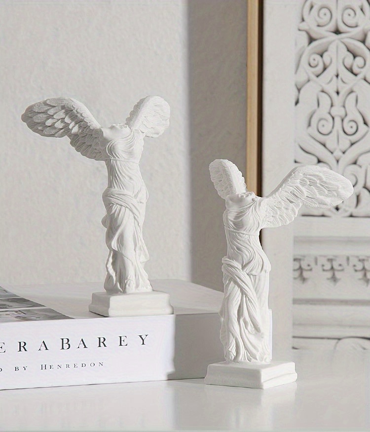 Greek Statue Decor Victory Goddess Greek Art Statues Home - Temu