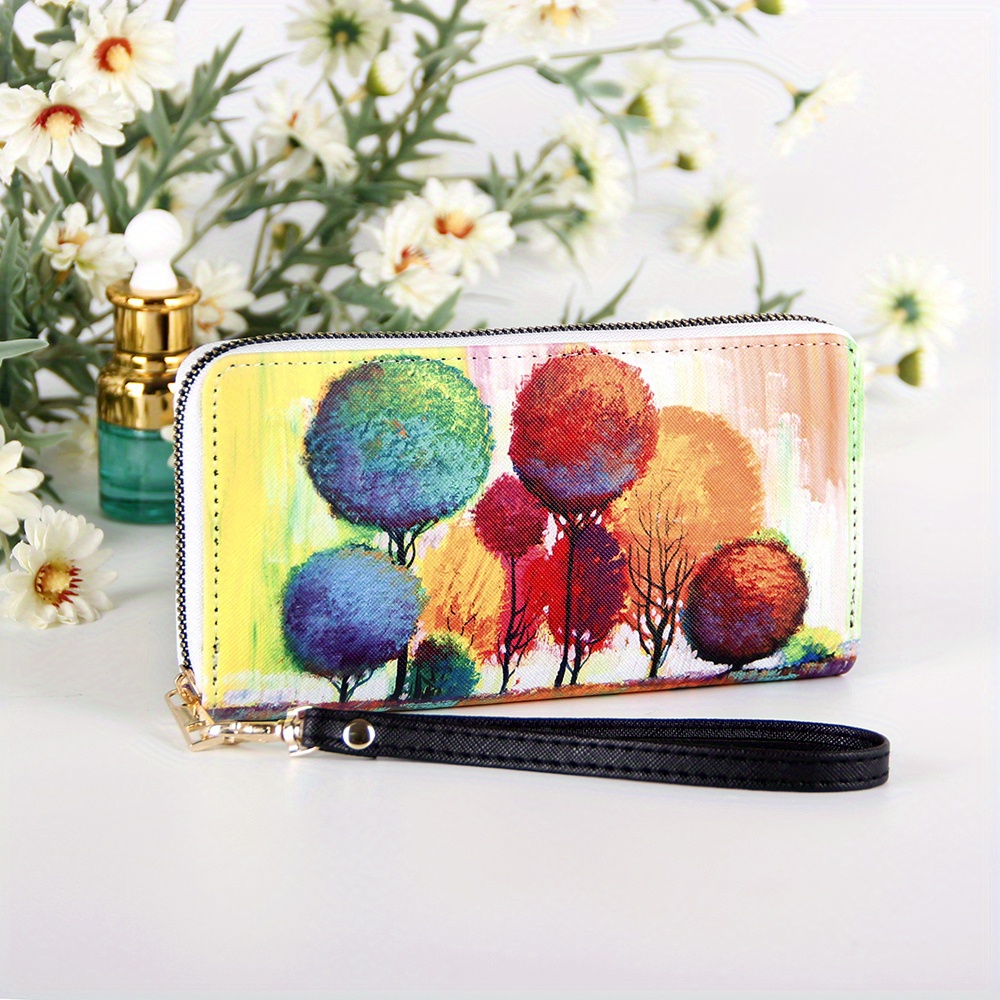 vintage graphic pattern coin purse classic zipper coin purse - Temu ...