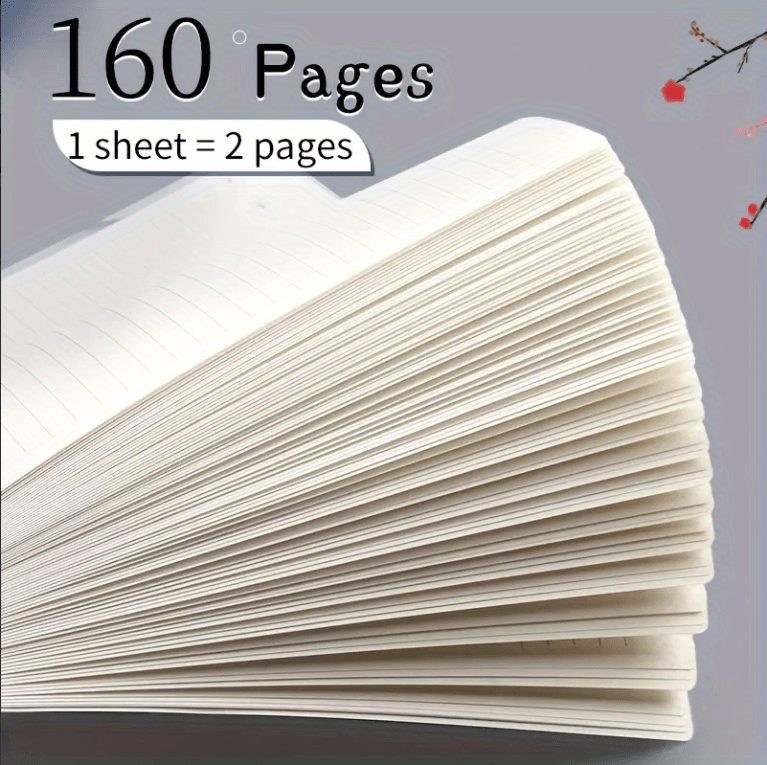 Coil Notebook Pp Cover Horizontal Line Grid Inner Page - Temu Denmark