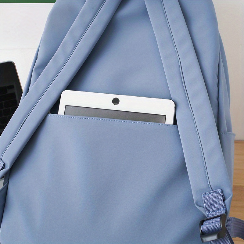 Checkerboard Pattern Backpack Kawaii Preppy Travel Schoolbag - Temu Canada