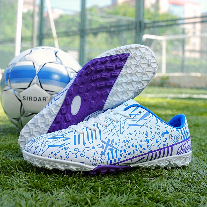 Unisex Turf Football Boots Professional Outdoor Geometry - Temu United ...