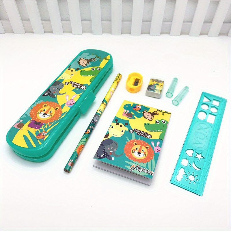 Cartoon Stationery Set Perfect Gift Students - Temu United