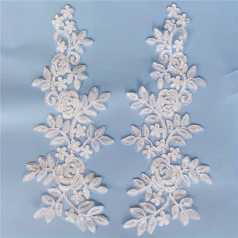 Water Soluble Lace Car Bone Lace Flower Cloth Stickers - Temu
