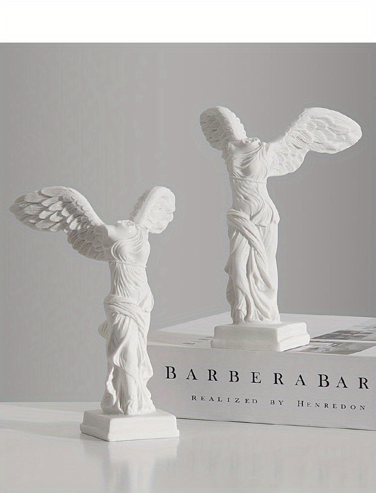 Greek Statue Decor Victory Goddess Greek Art Statues Home - Temu