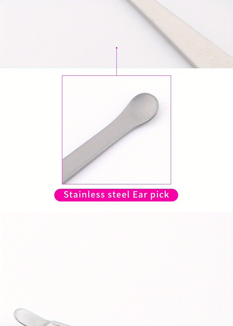Ear Picking Spoon Ear Wax Removal Tool Ear Cleaning Tool - Temu Canada