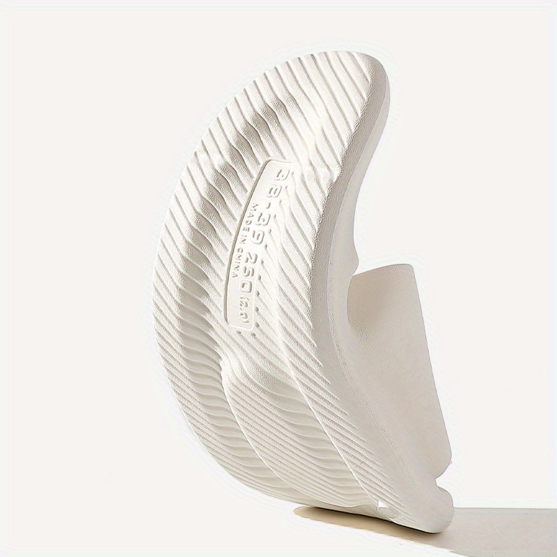 Solid Color Flat Slides Slip Open Toe Non slip Soft Sole - Temu Denmark