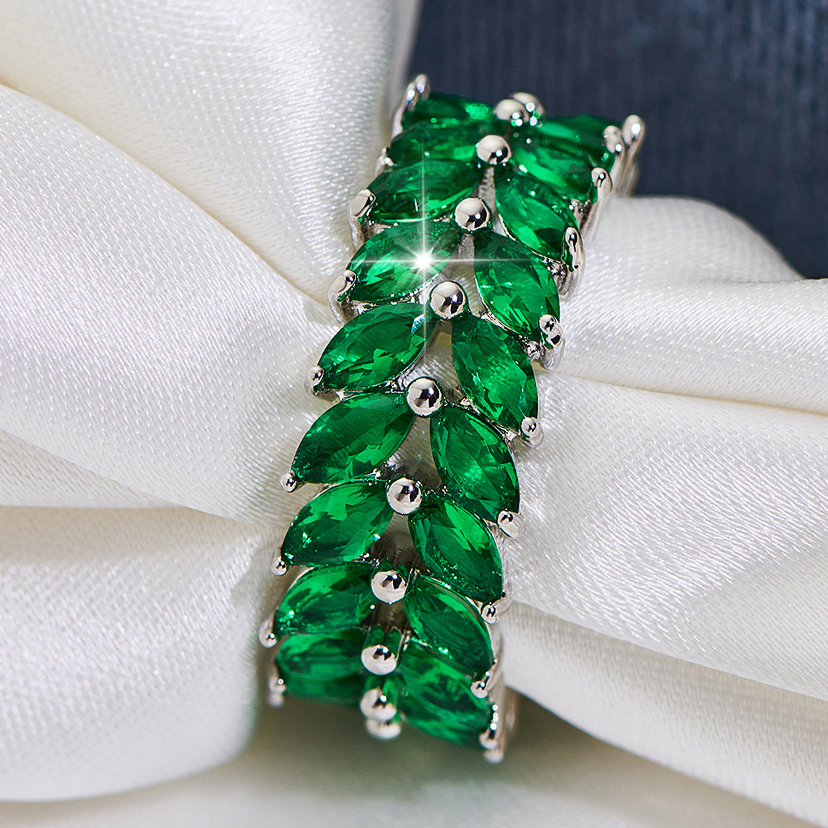 Boho Style Wide Ring Inlaid Full Zircon Multi Colors Choose - Temu ...