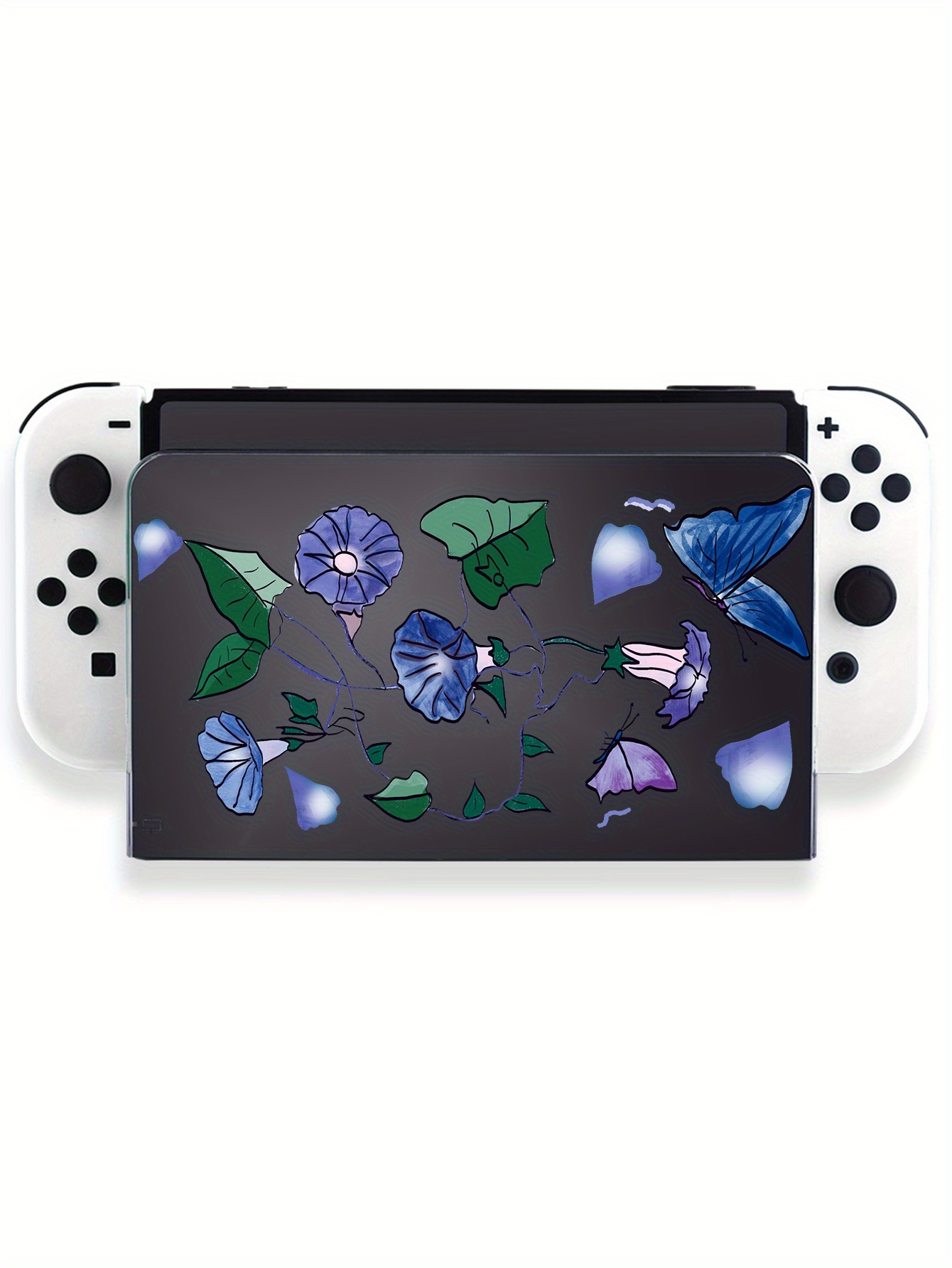 Purple Butterfly Flare Switch Base Protective Case - Temu United