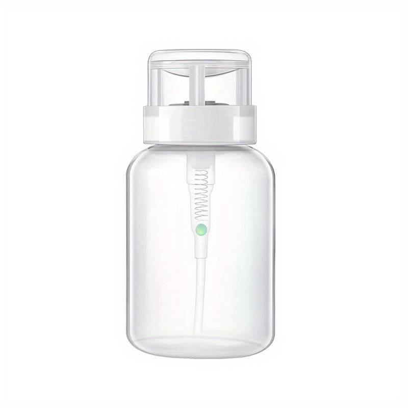 Portable Empty Transparent Pump Dispenser Bottle Plastic - Temu
