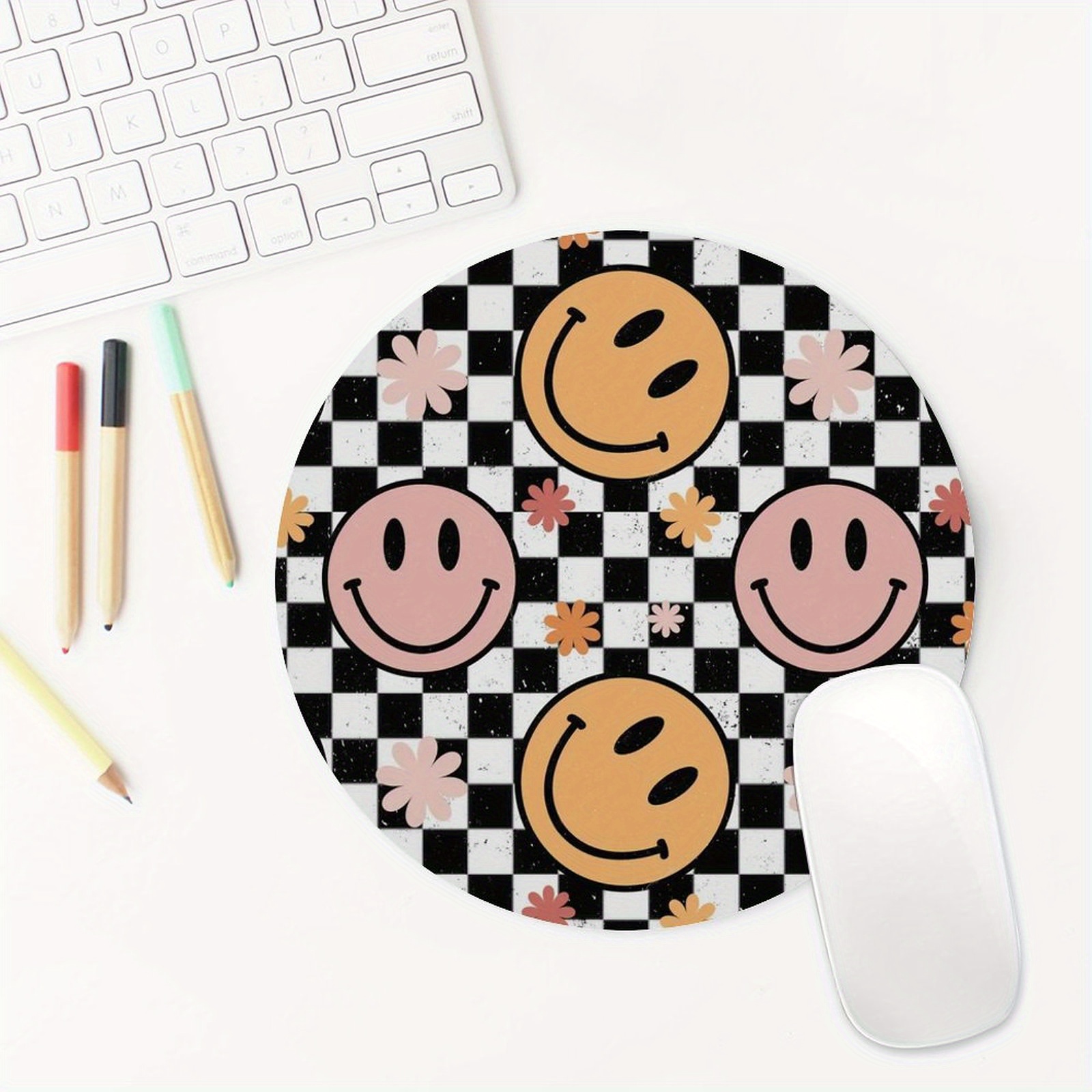 Gaming Mouse Pad Personalized Design Women Girls Round - Temu Canada
