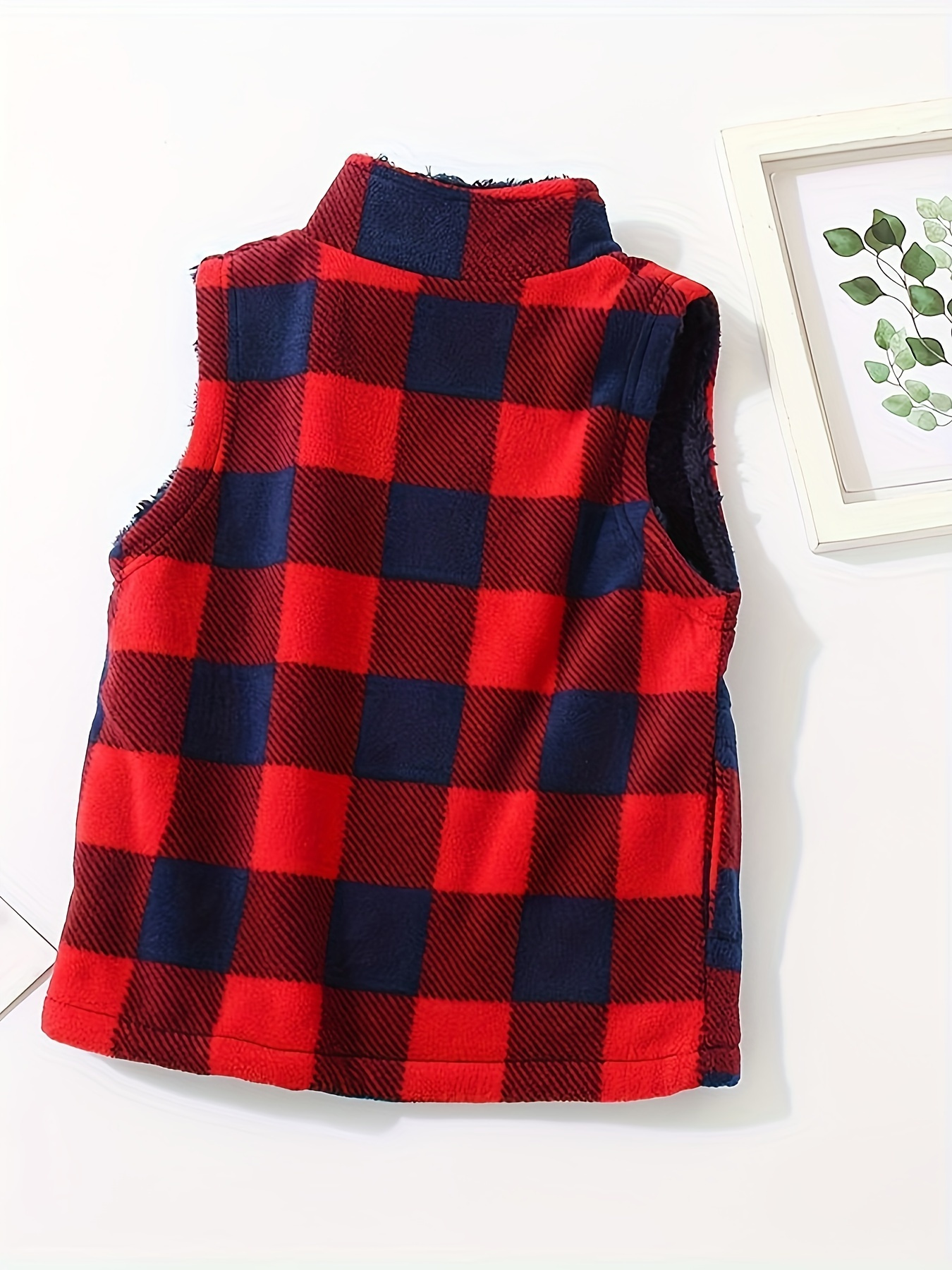 Boys Winter Lightweight Sleeveless Vest Warm Fleece - Temu Norway