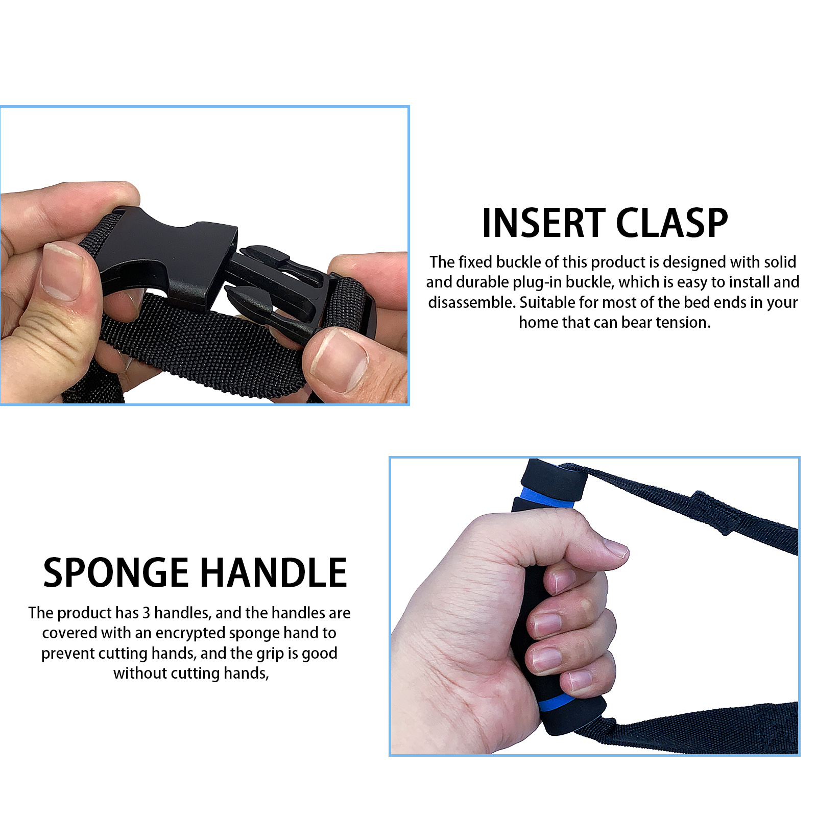 Bed Ladder Straps Handles Bed Ladder Assist Pull Assist - Temu Canada