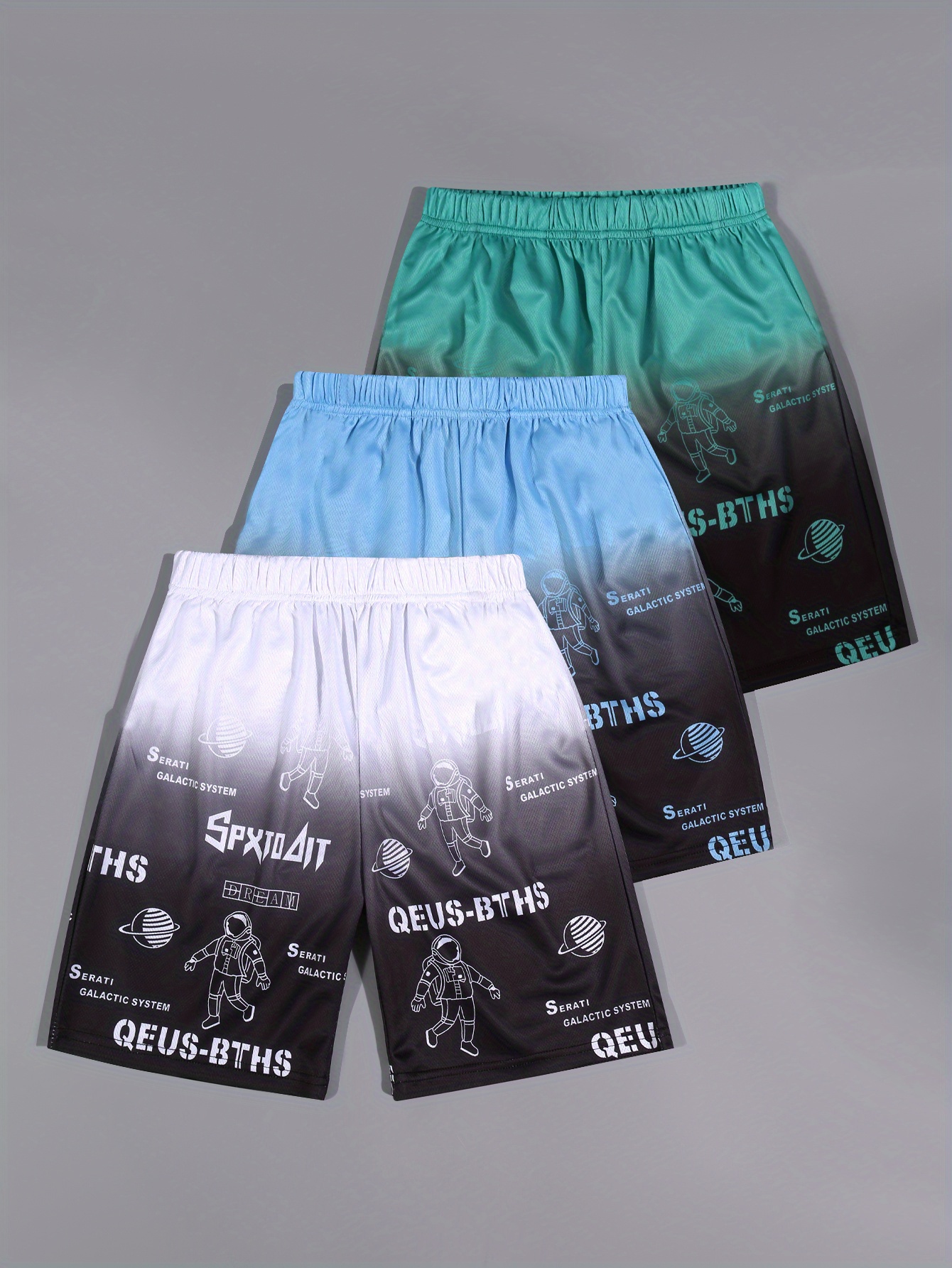 Trendy Space Astronaut Planet Print Boys Comfortable - Temu Norway