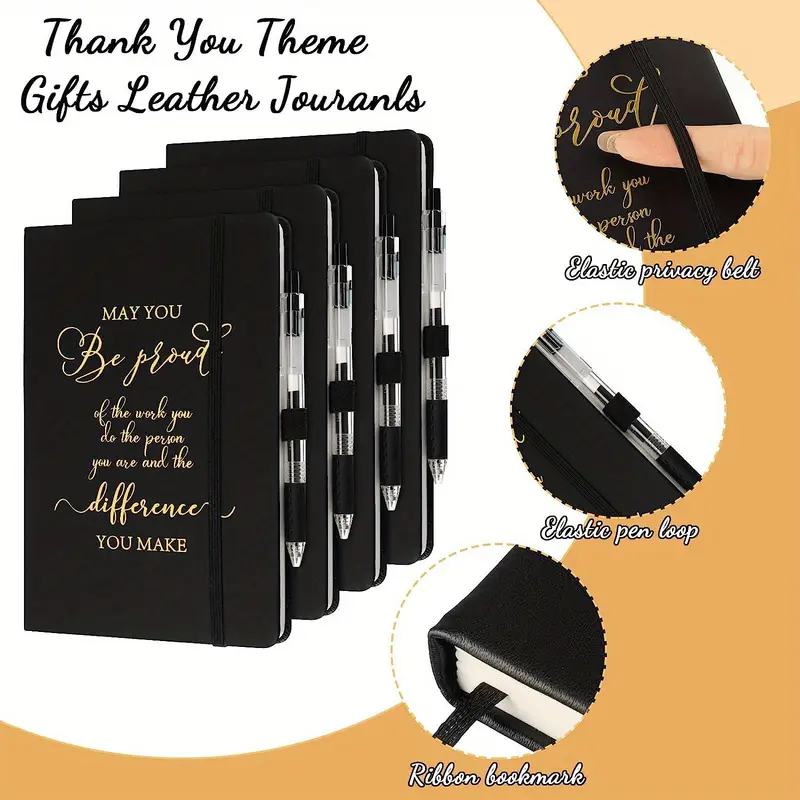 Thank Gifts Pu Leather Journal Notebook Employee - Temu Netherlands Thank Gifts Pu Leather Journal Notebook Employee - Temu Netherlands