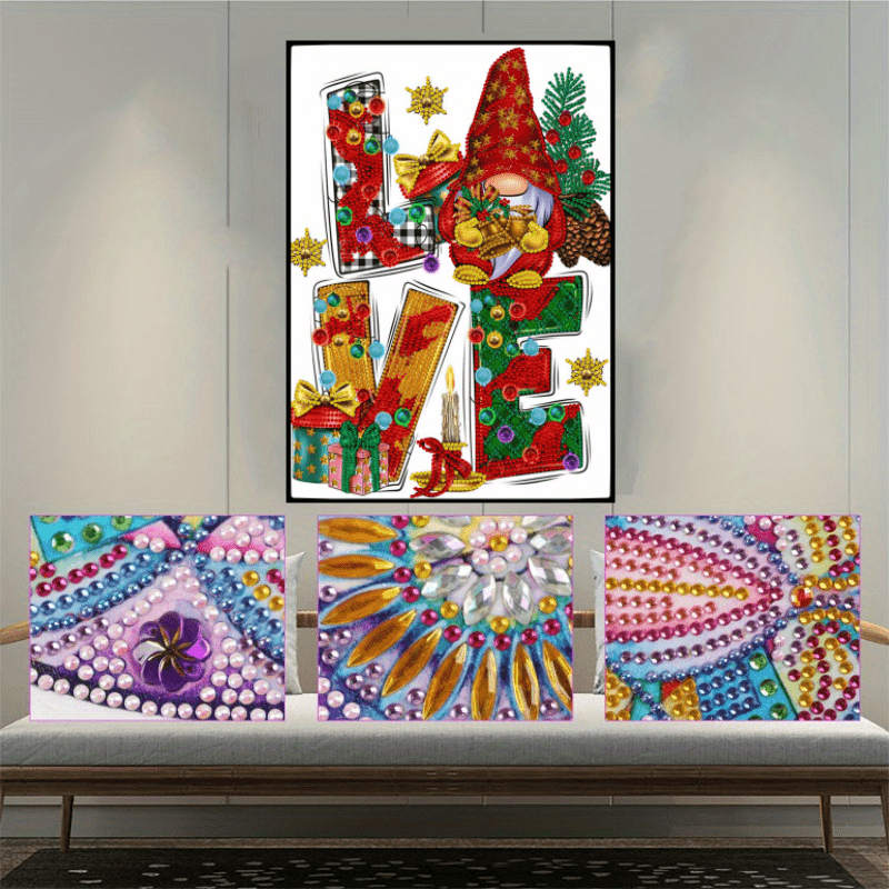 Diy 5d Diamonds Set Christmas - Temu Australia