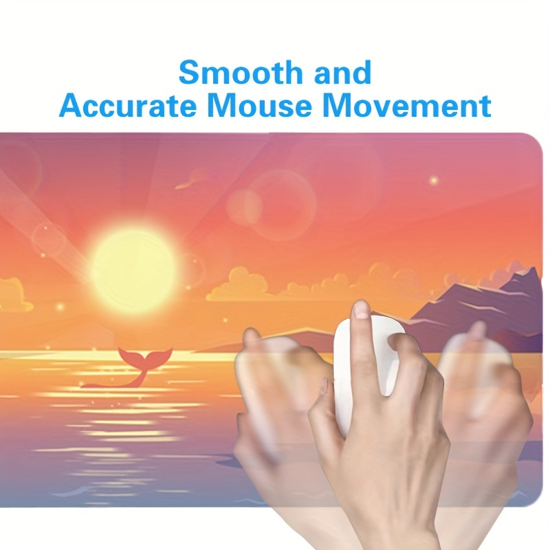 Sunset Seascape Gaming Mouse Pad Computers Laptops Office - Temu United ...