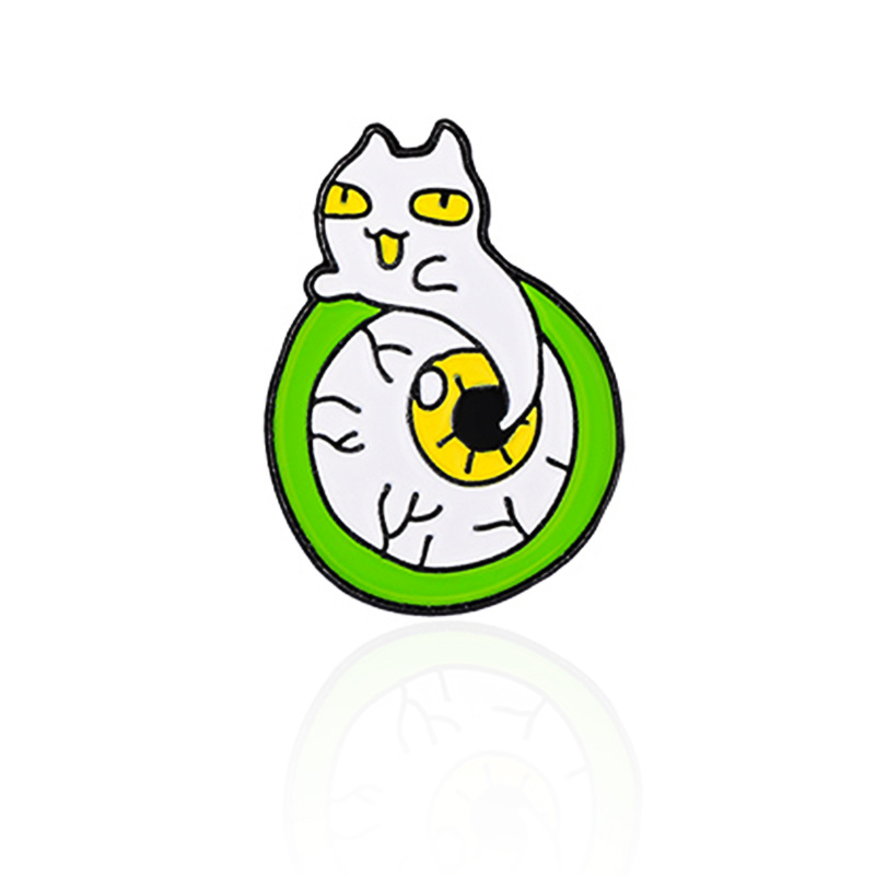 Cute Green Ghost Skull Eyes Bee Bitter Gourd Green Pepper - Temu United ...