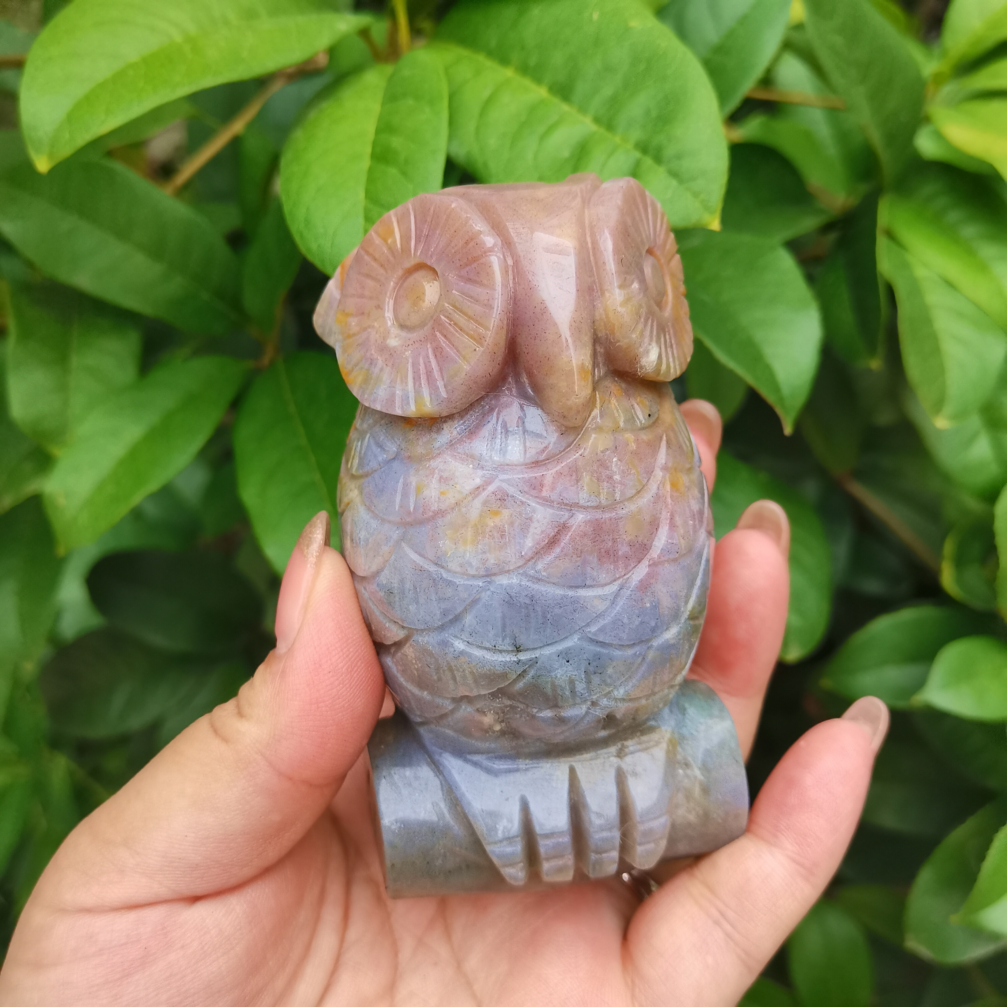 1pc Décoration Table En Jade Marin Naturel Sculpté En Forme - Temu France