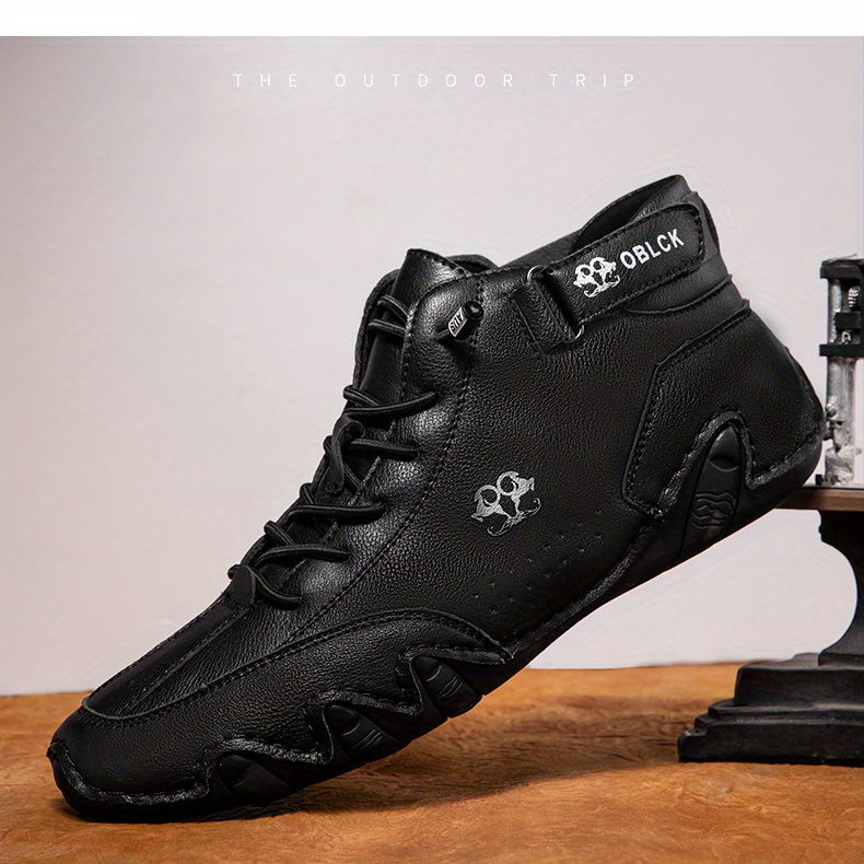 Botas Con Cordones Para Hombre Zapatos Casuales Para Caminar Con