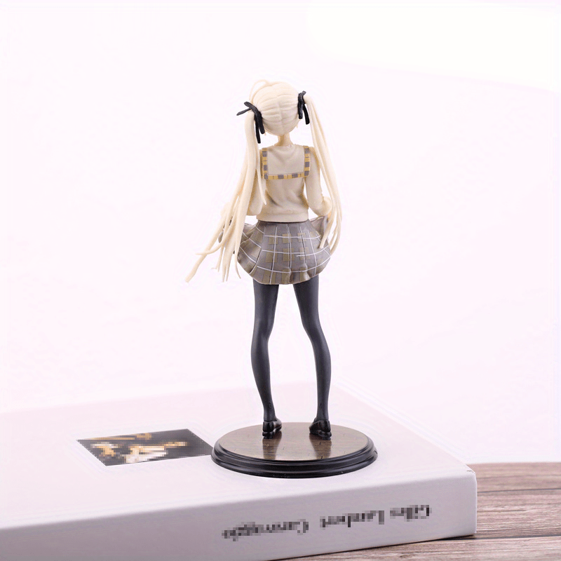 Cartoon Anime Lady Figure: Adorable Room Desktop Car - Temu