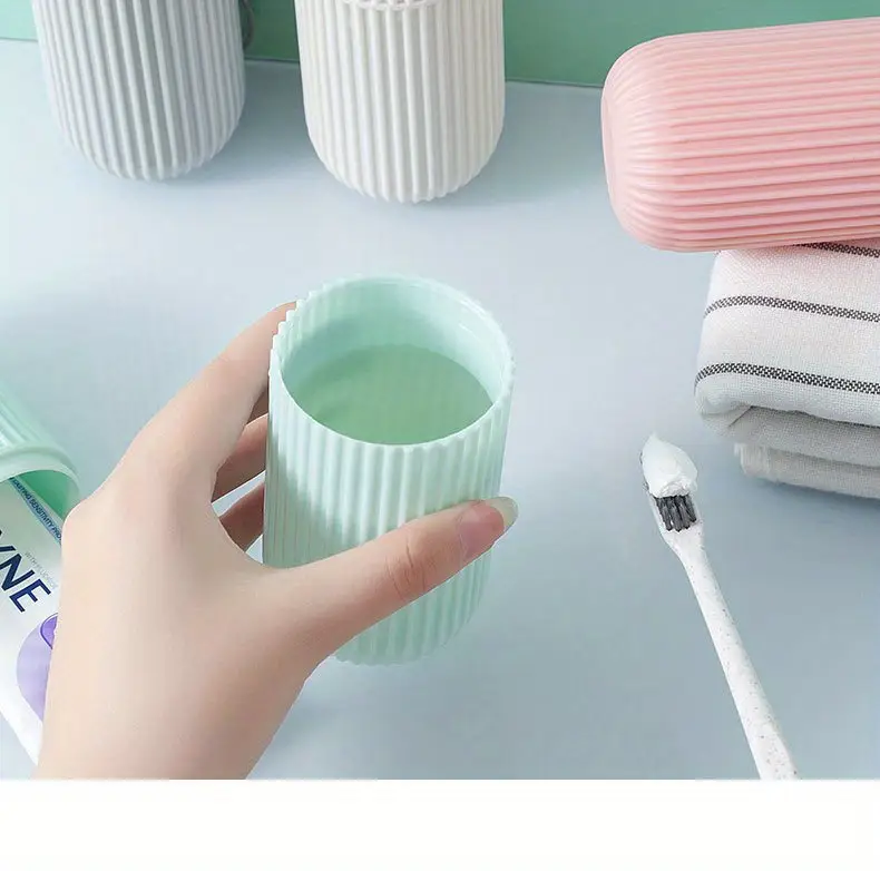 Portable Travel Toothbrush Storage Container Box Gargle Cup - Temu ... Portable Travel Toothbrush Storage Container Box Gargle Cup - Temu ...