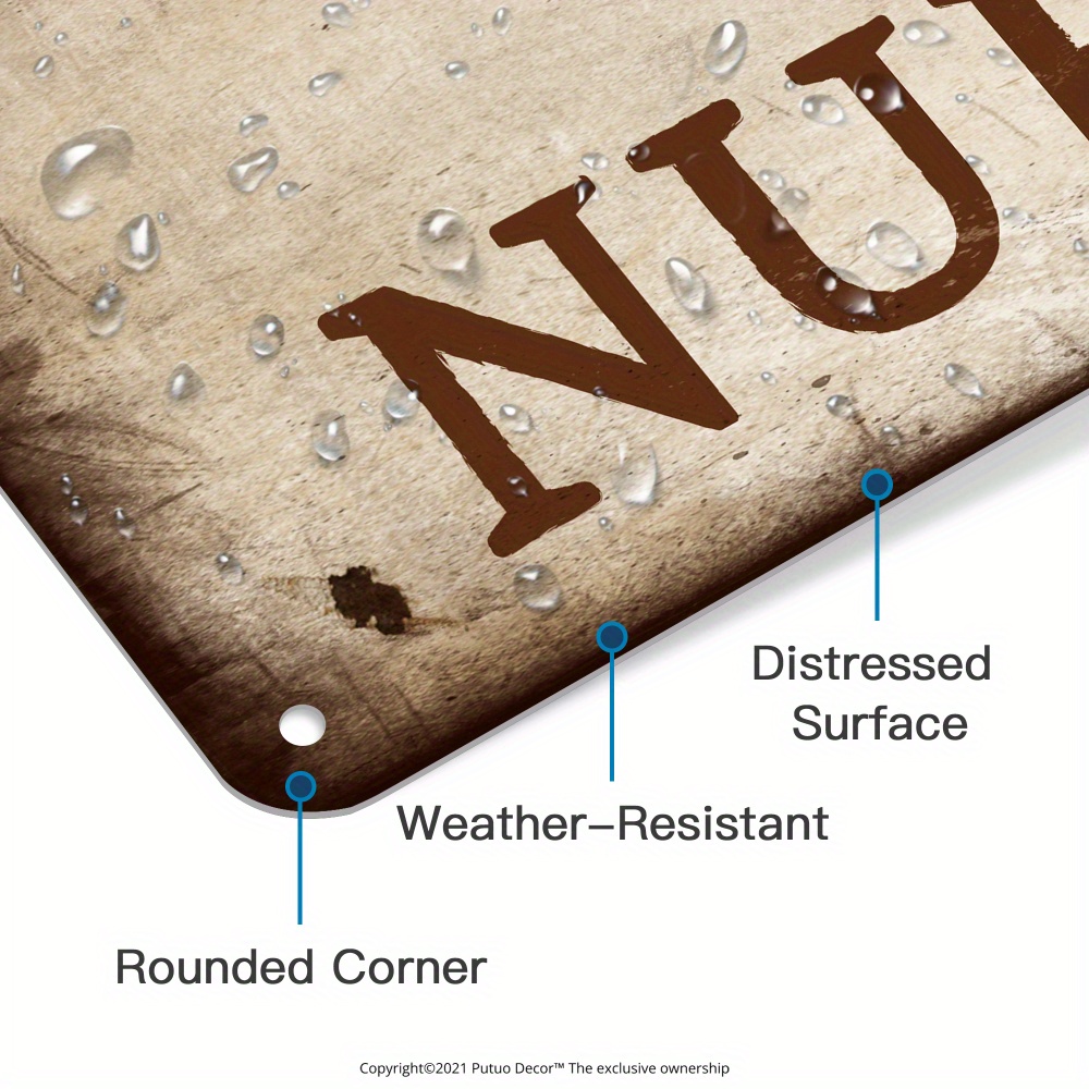 Metal Tin Street Sign Vintage Plaque Road Signs - Temu Australia