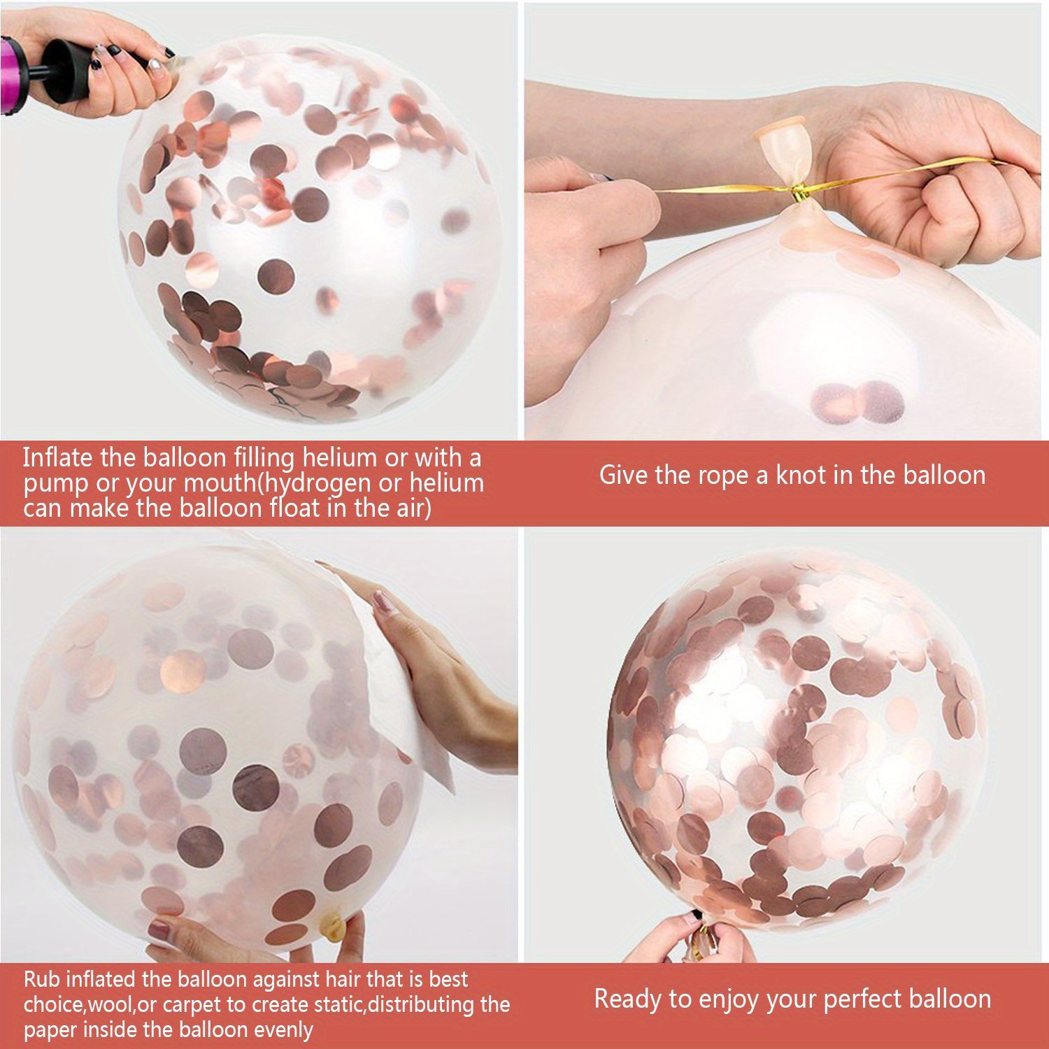 Rose Golden Balloons Birthday Party Decorations - Temu