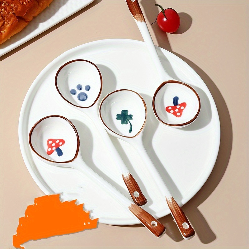 ceramic ladle cute spoon kitchen utensils Temu