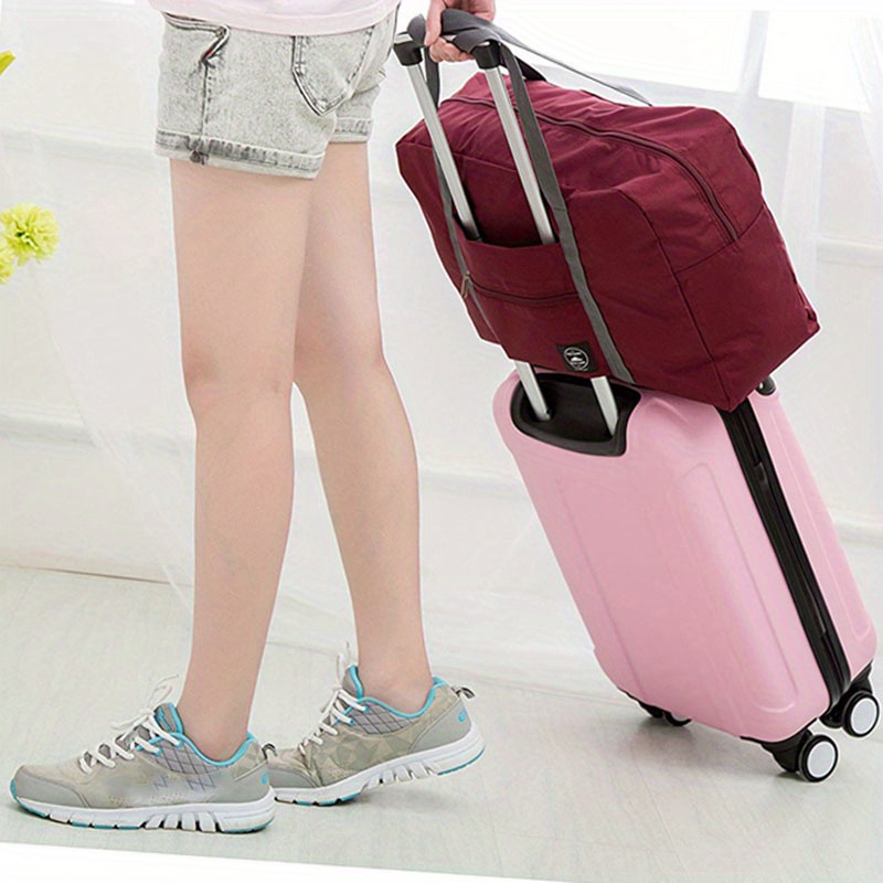 Foldable Travel Luggage Bag Large Capacity Clothes Duffle - Temu