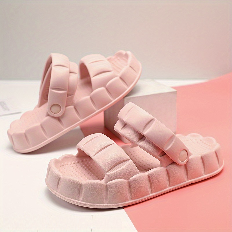 Unisex Eva Slides, Casual Non Slip Slippers, Open Toe Shoes For Men's & Women's Indoor Outdoor ...