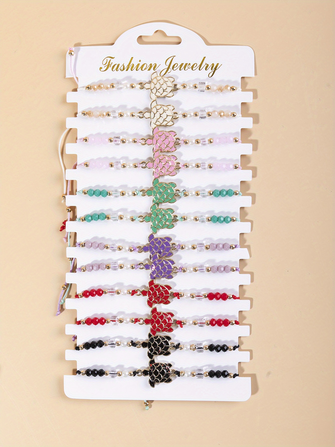 Turtle/ Fish Etc Shaped Beads Stackable Adjustable Hand - Temu Australia