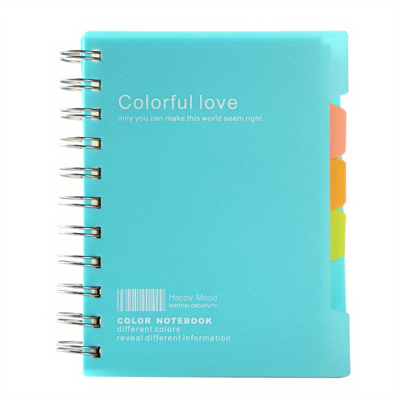 Colorful Double Coil Notebook Perfect For School Office Home - Temu ...