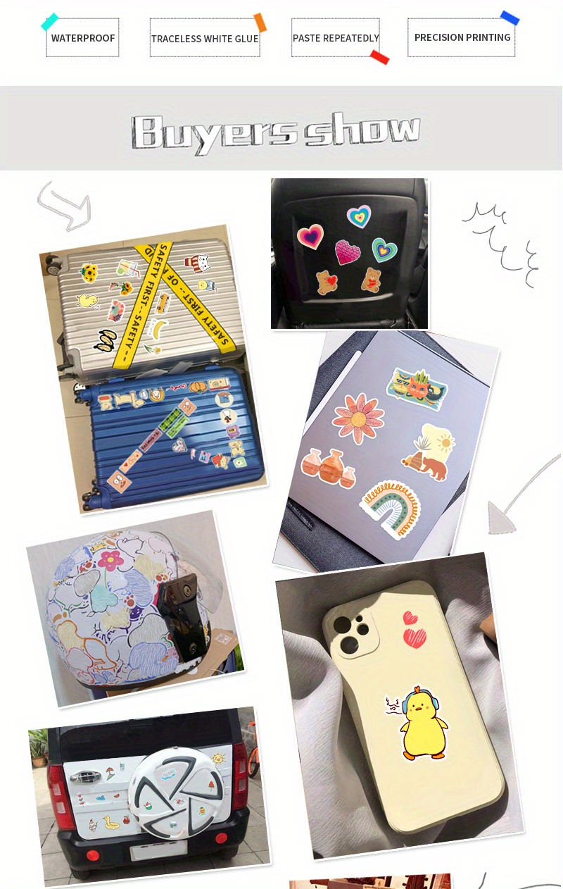 Anime Mobile Phone Stickers Notebook Computer - Temu