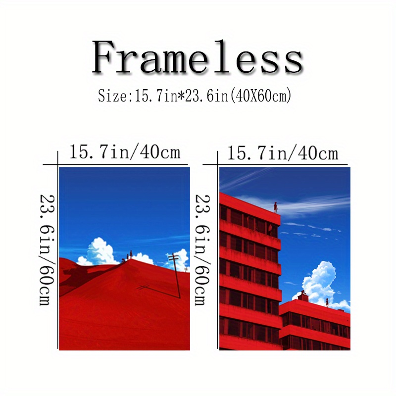 Canvas Poster Modern Art Abstract Landscape Poster Printing - Temu Canada