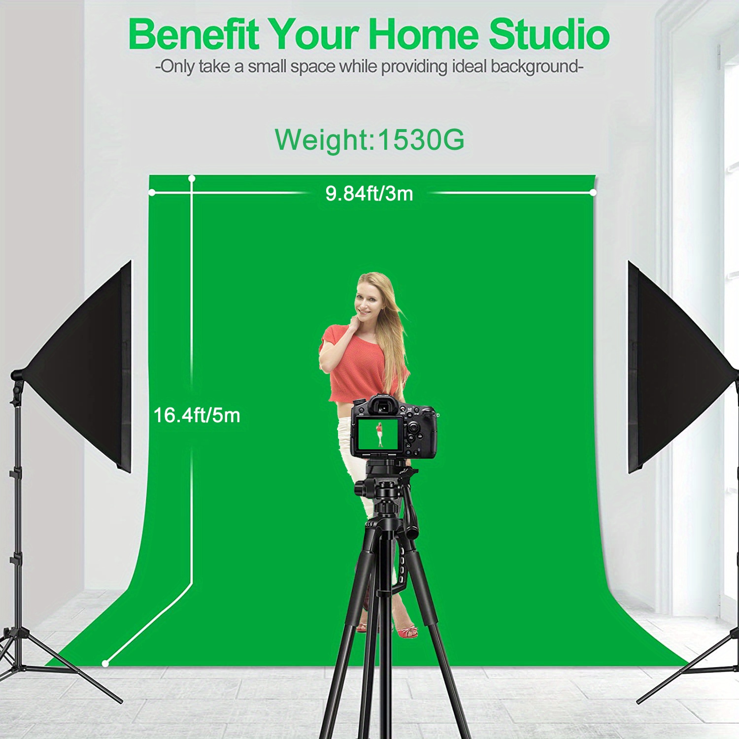 Green Screen Backdrop Photography Chromakey Virtual - Temu Philippines