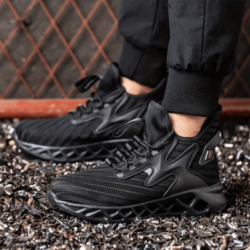 Steel Toe Safety Shoes Puncture Proof Work Shoes Blade Sneakers ...
