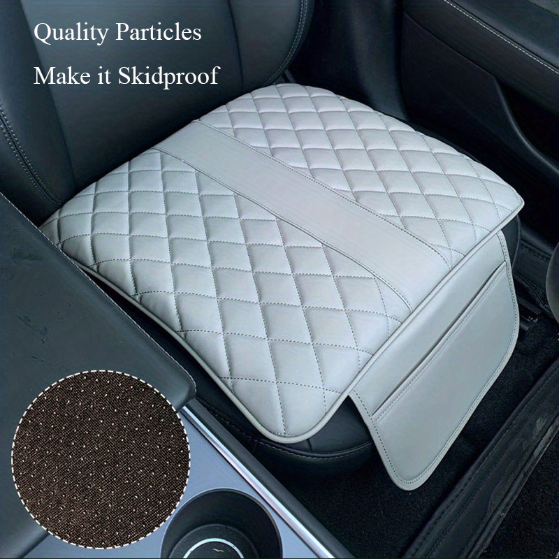 Car Seat Cushion Breathable Skidproof Durable Faux Leather - Temu ...