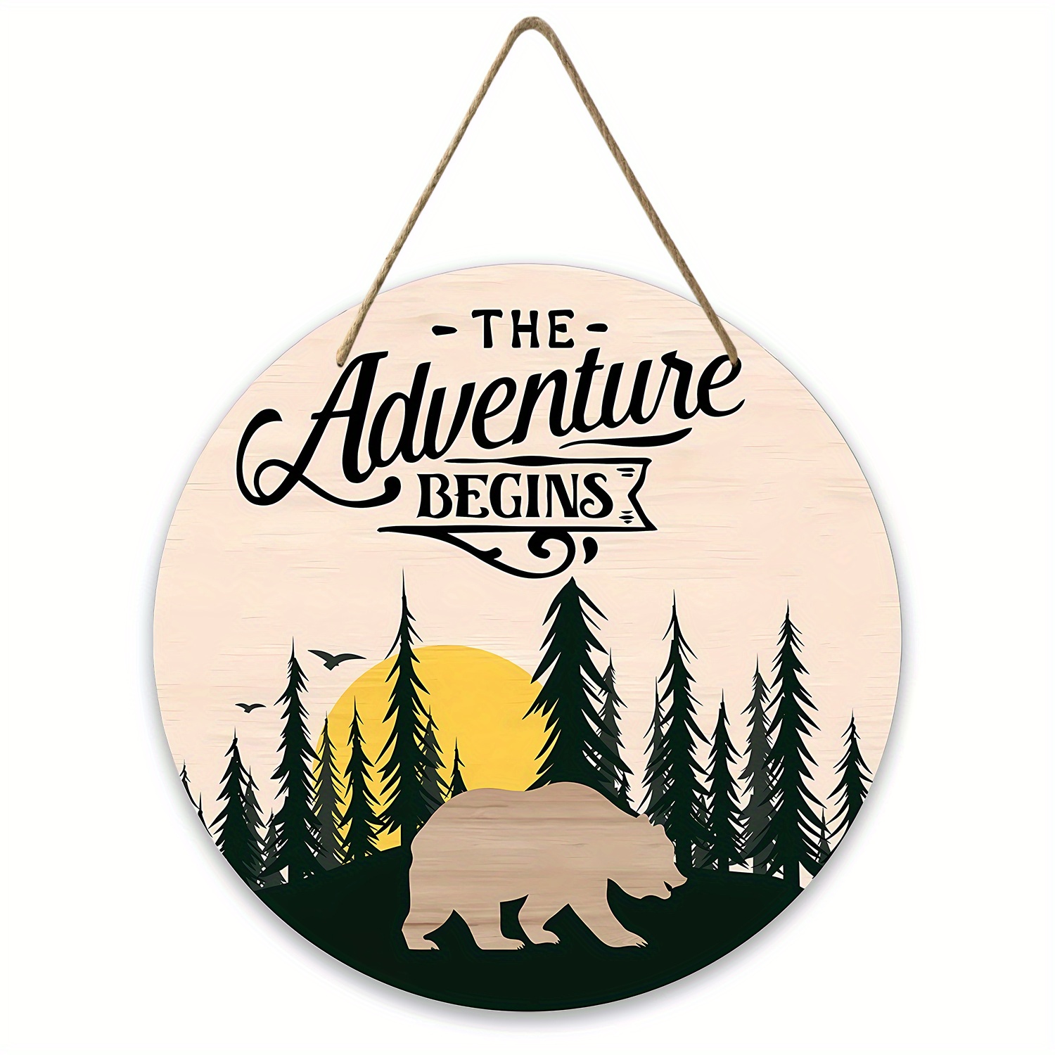 Wooden Hanging Sign - Temu Netherlands