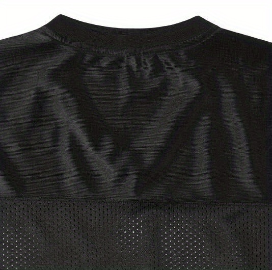 Men' Breathable Mesh Rugby Jersey Active V Neck Short - Temu