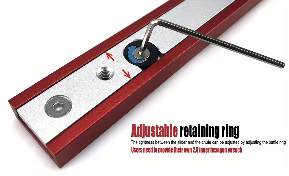 Woodworking Push Block Slide Rail Aluminum No Power Needed - Temu Australia