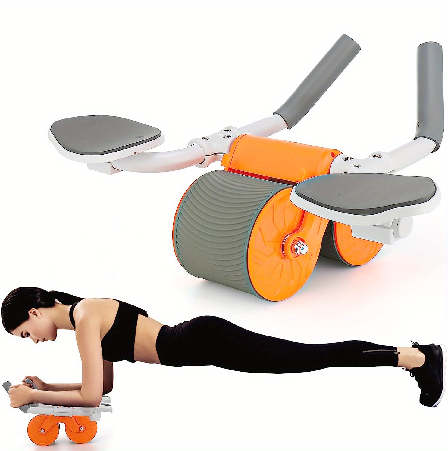 Automatic Rebound Ab Roller Wheel Elbow Support Core - Temu