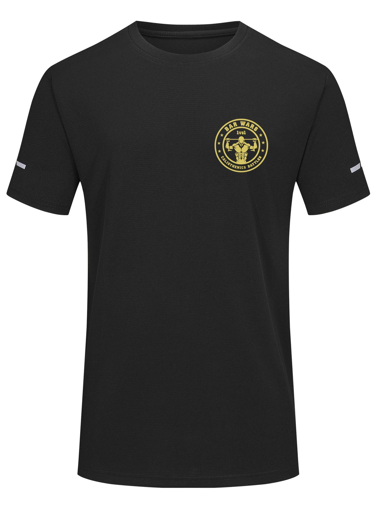 Plus Size Men's Gym Skeleton Graphic Print Sports Casual Fitness ...