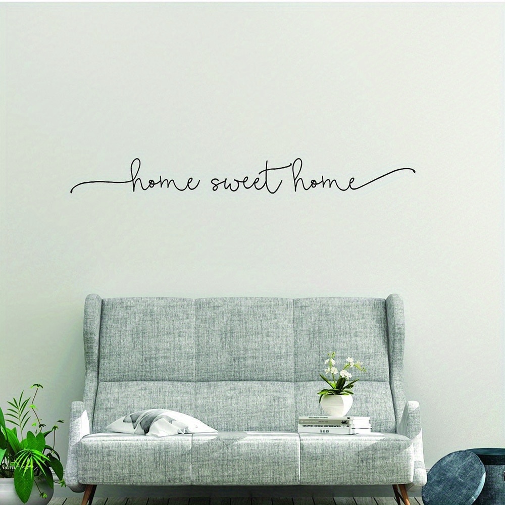 Exquisite Home Sweet Home Phrase Wall Decal - Temu United Kingdom